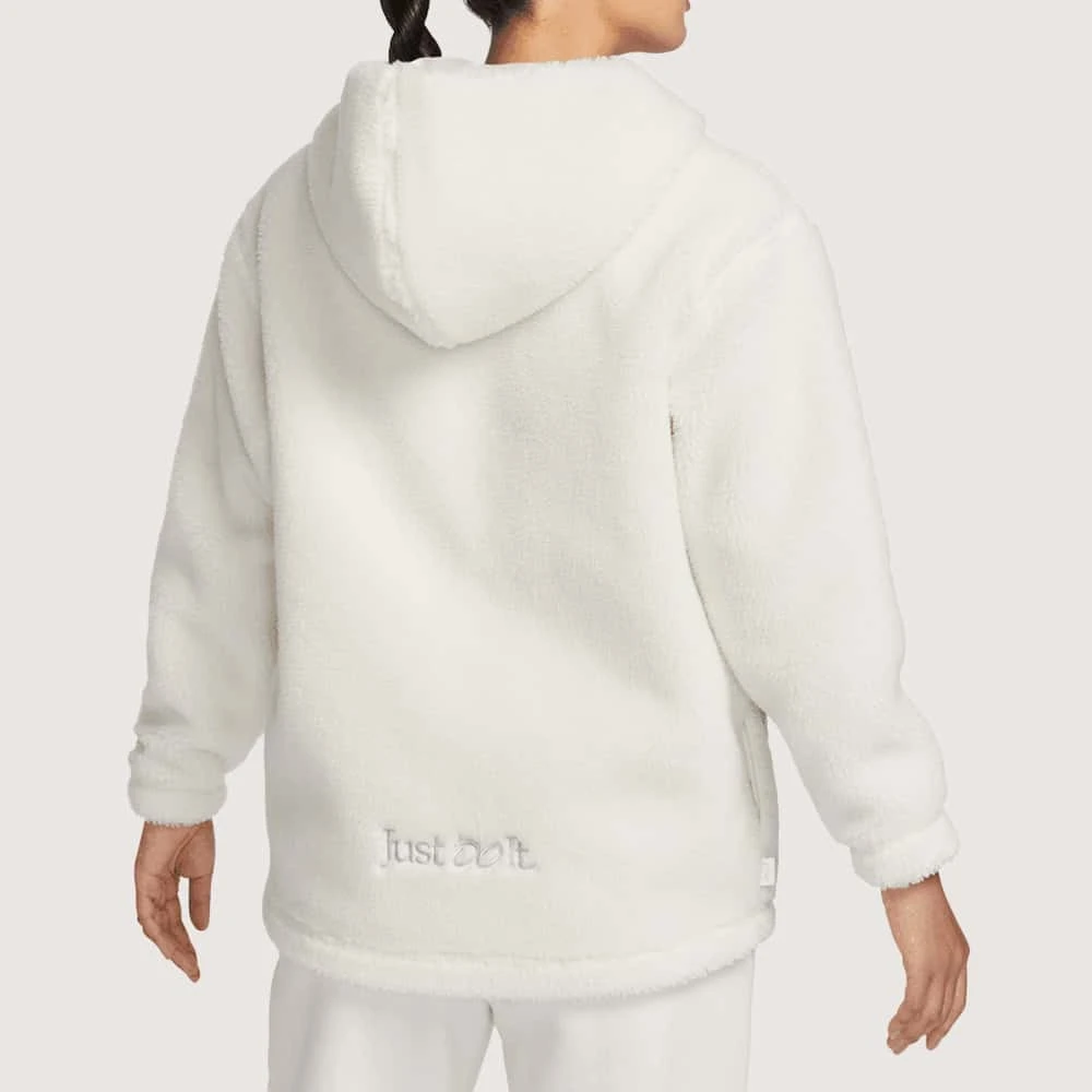 Nike Lunar New Year Collection SPORTSWEAR Logo Hooded Zip-Up Faux ...
