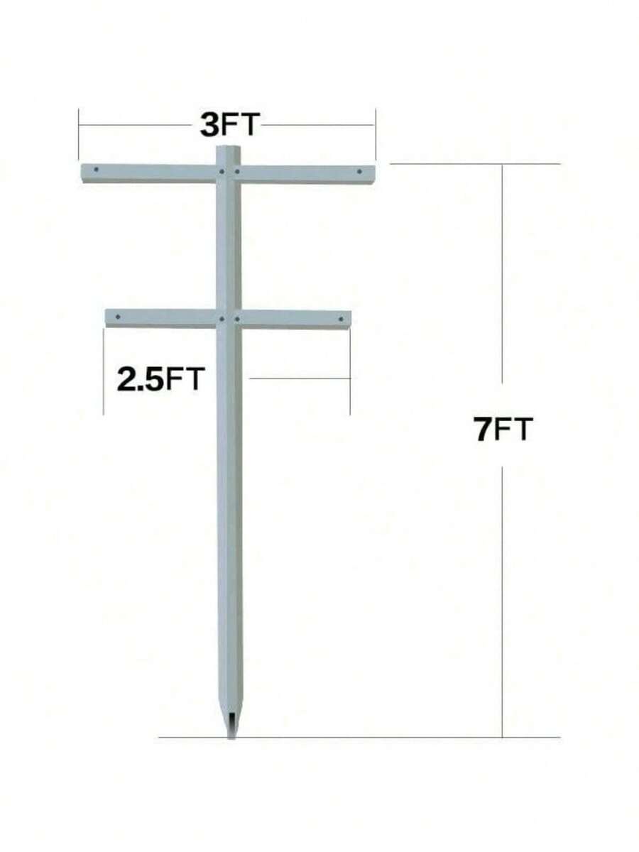 7-Feet Adjustable Garden Trellis Set For Raspberry And Climbing Plants ...