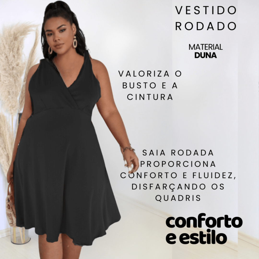 Plus Size Dress V Neck Elegant Fashion Plus Size Clothing Wedding Chic ...