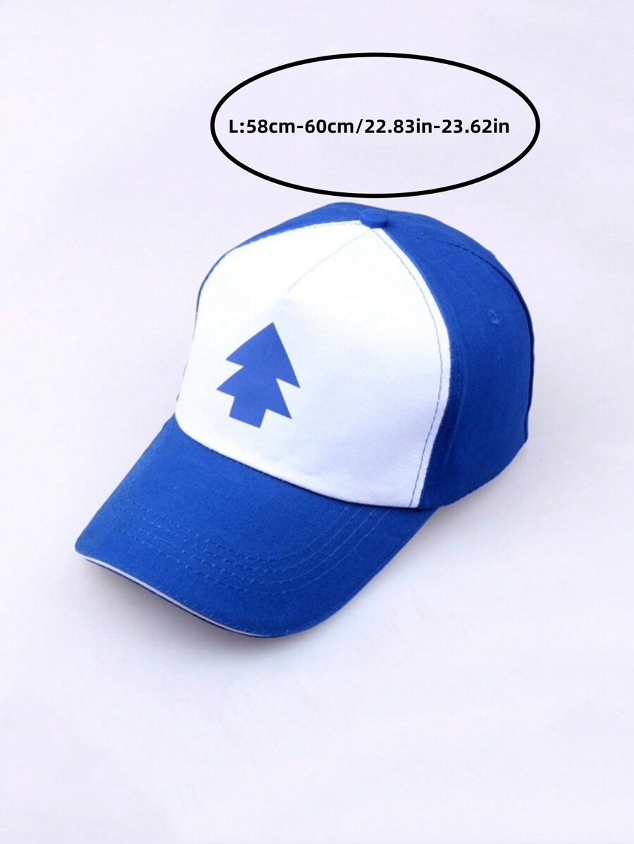 1pc Cartoon Pines Hats Gravity Falls Dipper Baseball Caps Cosplay ...