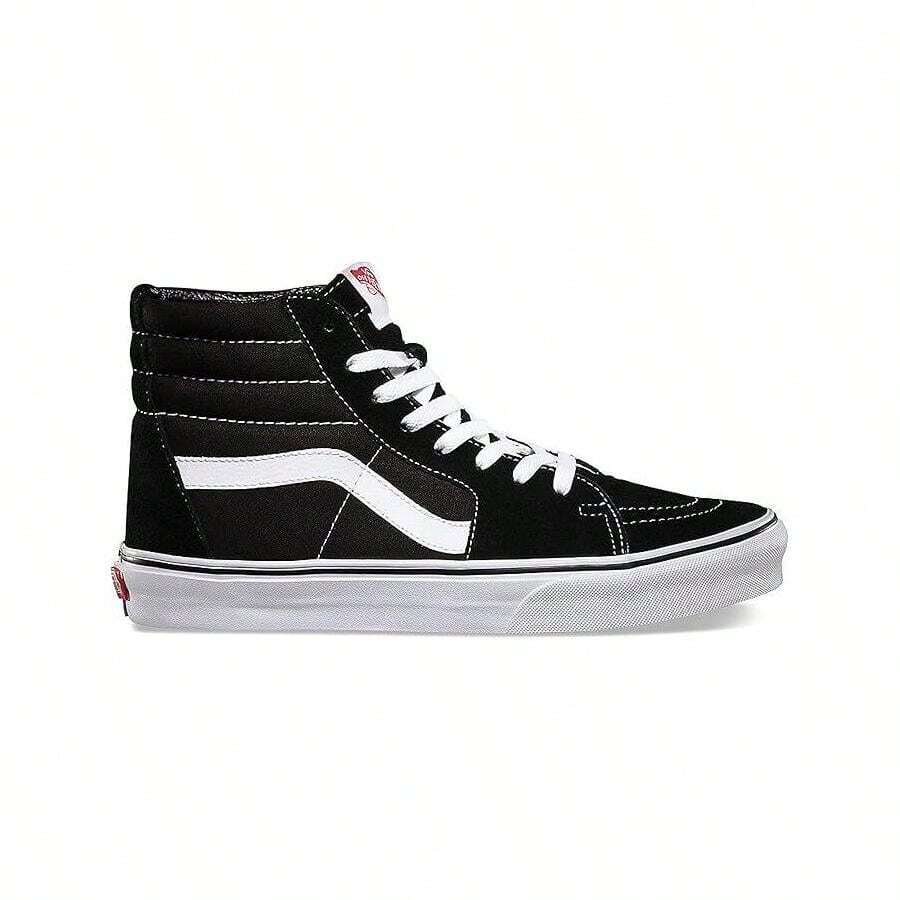 Vans Sk8-Hi VN000D5IB8C Sneakers Men's Black White Suede Skate Shoes ...
