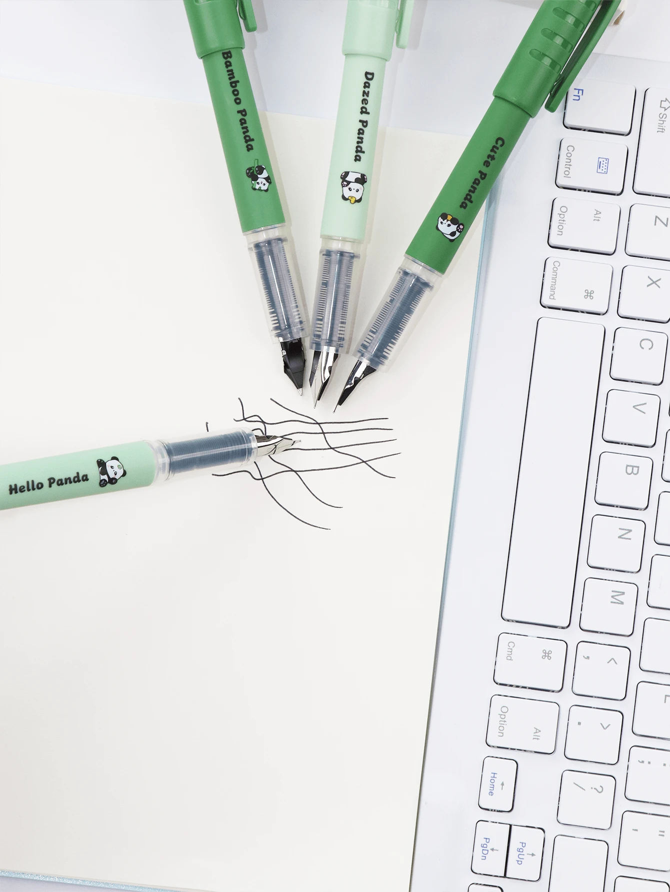 4 Packs Primary School Students' Writing With Replaceable Ink Bag And ...