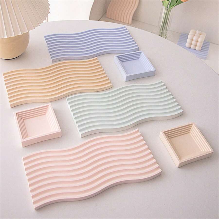 1pc Colorful Plaster Tray, Photography Prop, Splatter Paint Design for ...