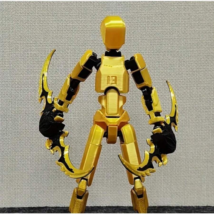 Titan 13 Action Figure Set - Complete T13 Robot Dolls, 3D Printed ...