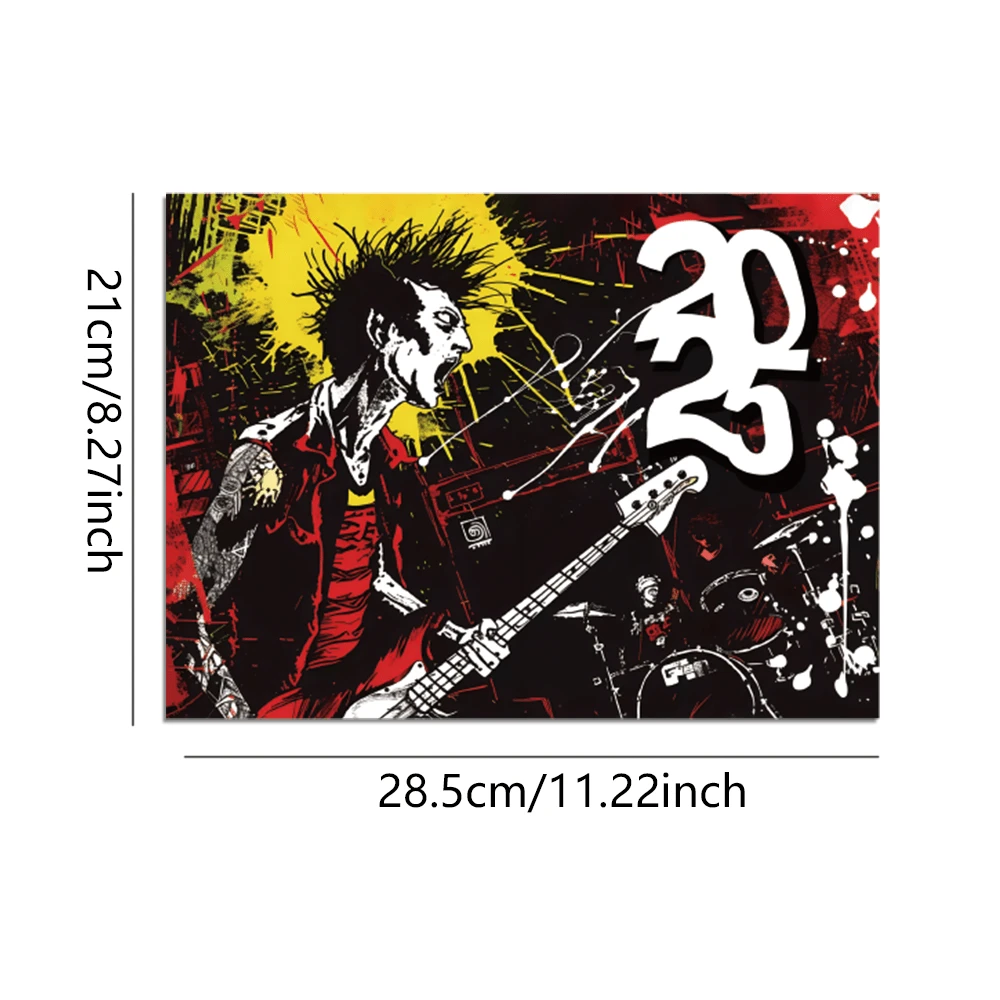 2025 Rock Star Style Calendar for Sale Australia| New Collection Online ...