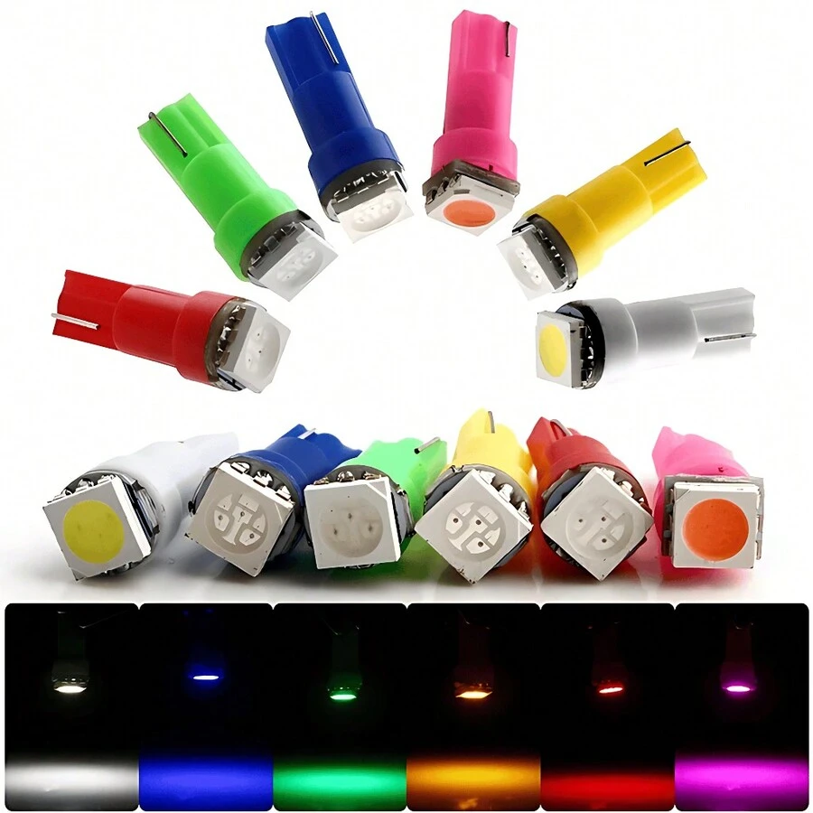 T5 Penguin Led Bulb Unit 1 Led Panel Car Motorcycle Truck Universal ...