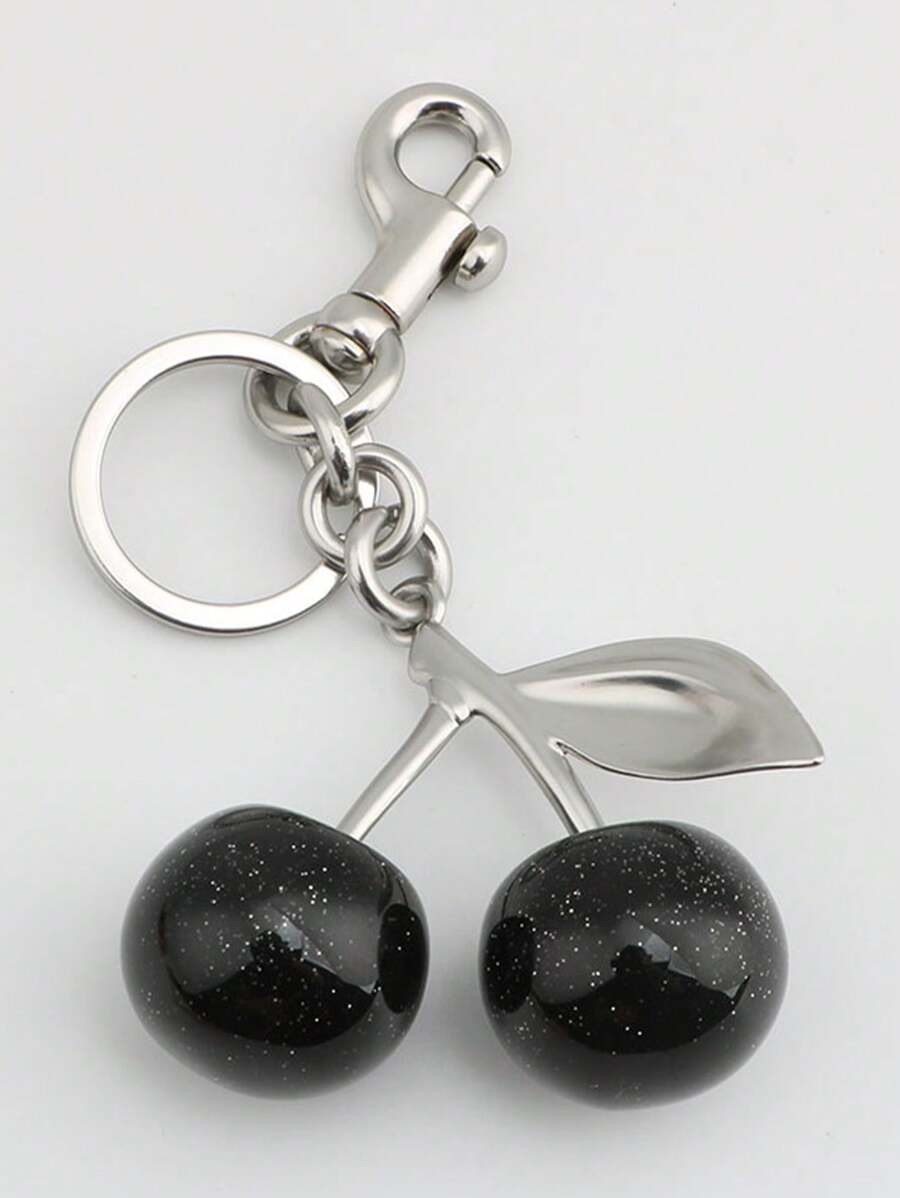 1pc Cherry Pendant, New Arrival Big Cherry Shaped Crystal Pendant ...