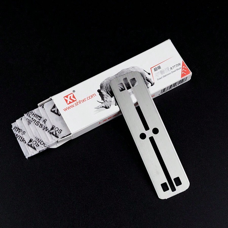 Xirui Wide And Narrow Blade Shaver Shaving Blade 74 New Double Sided ...