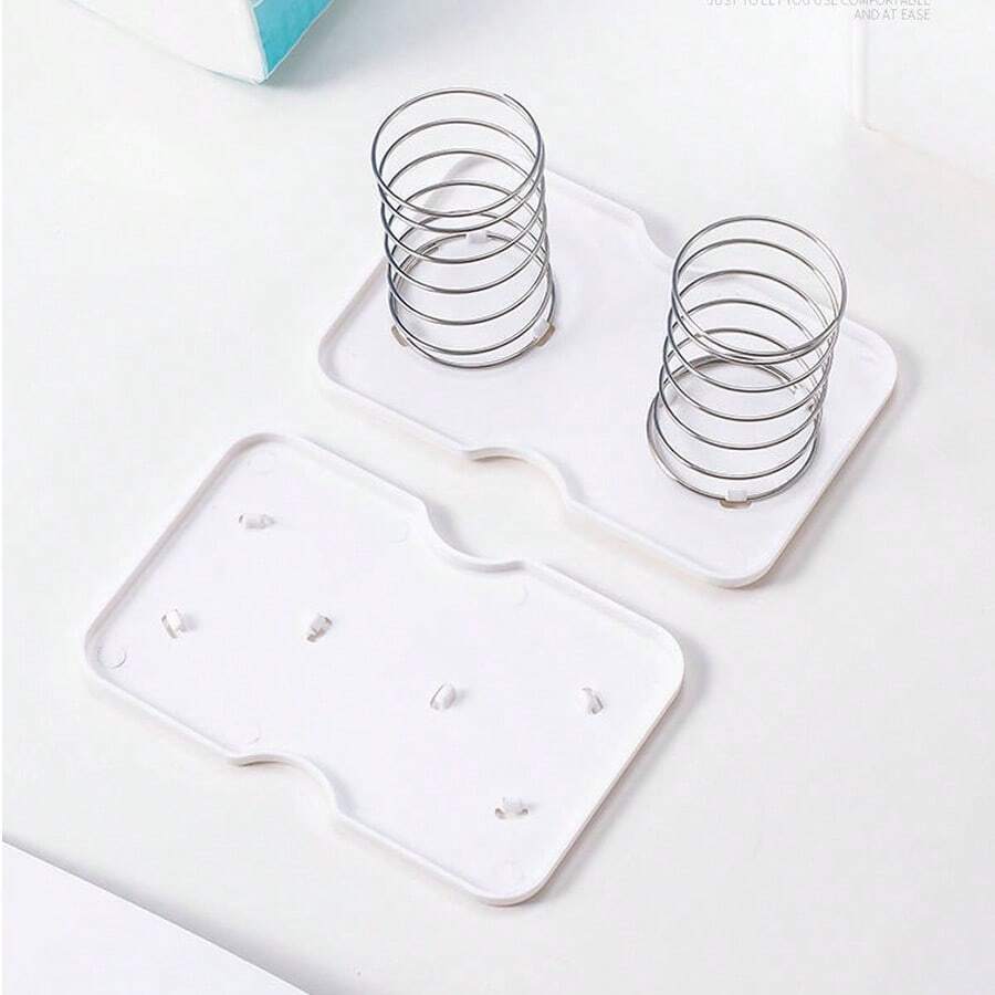 Spring-Loaded Self-Dispensing Tissue Box Holder, Automatic Bottom Paper ...