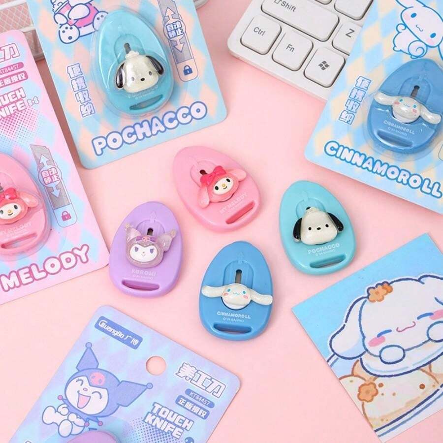 Sanrio Sanrio Mini Utility Knife Cartoon Resin Patch Knife High ...