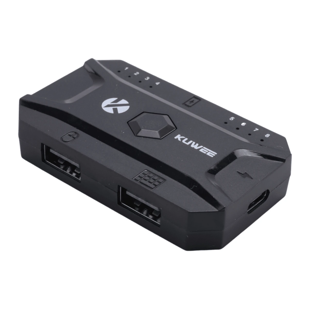 Bluetooth Hub USB 5.0 Convertidor de teclado y mouse con cable a ...