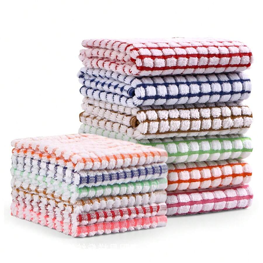 5 Packs Kitchen Dishcloths Kitchen Dish Cloths For Washing Dishes ...