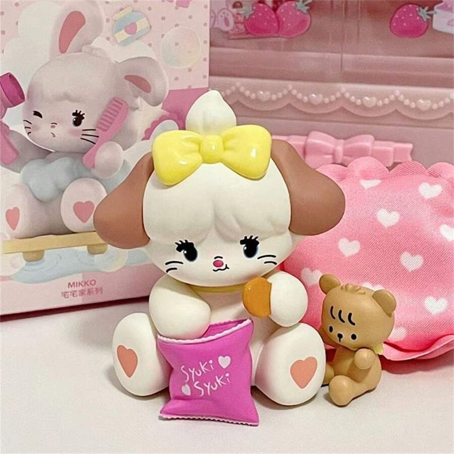 Miniso Mikko Home Series Blind Box Figure Decoration Gifts,Cute Girly ...