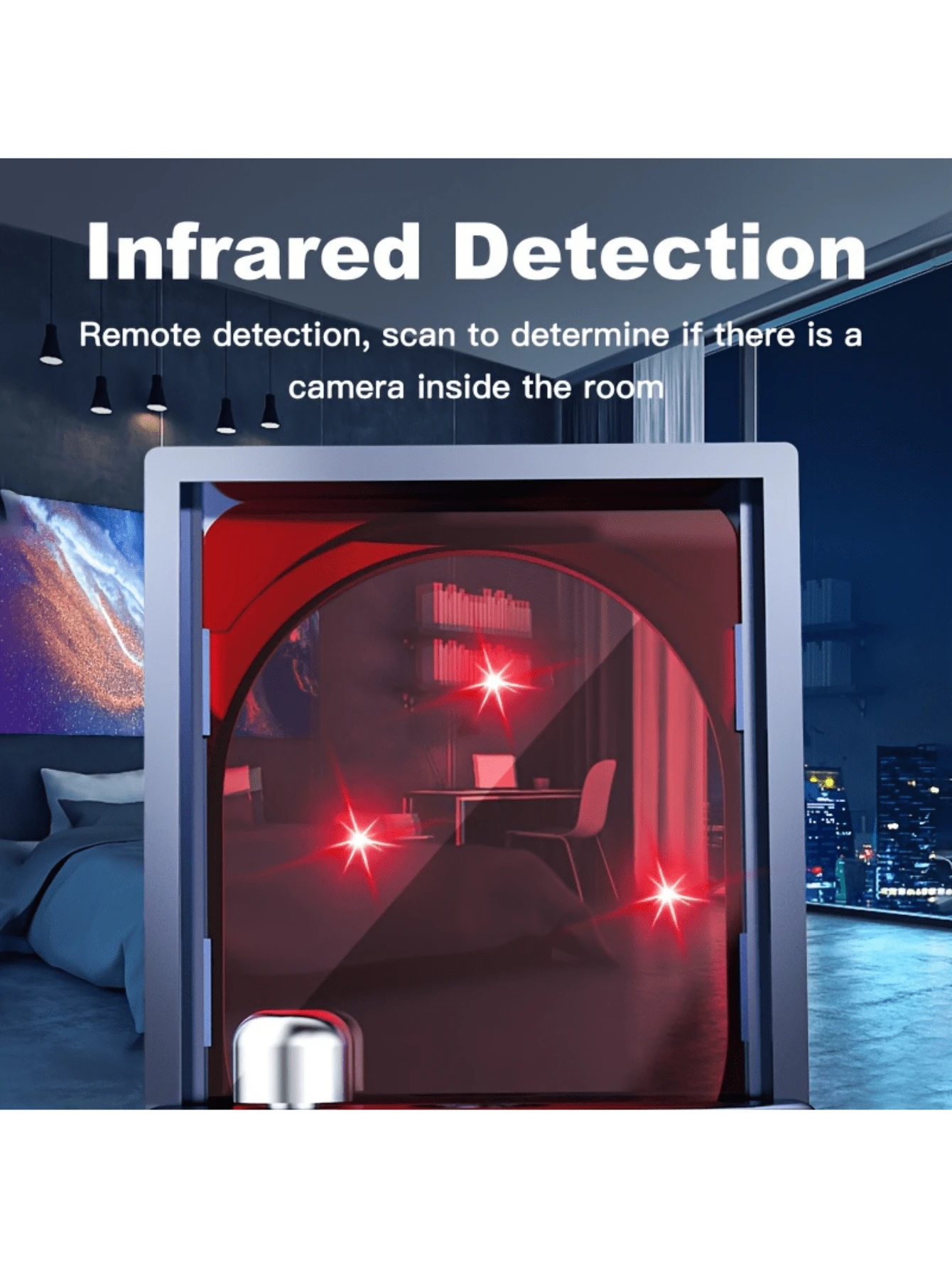 T15 Camera Detector - USB Rechargeable, RF Signal Scanner For GPS ...