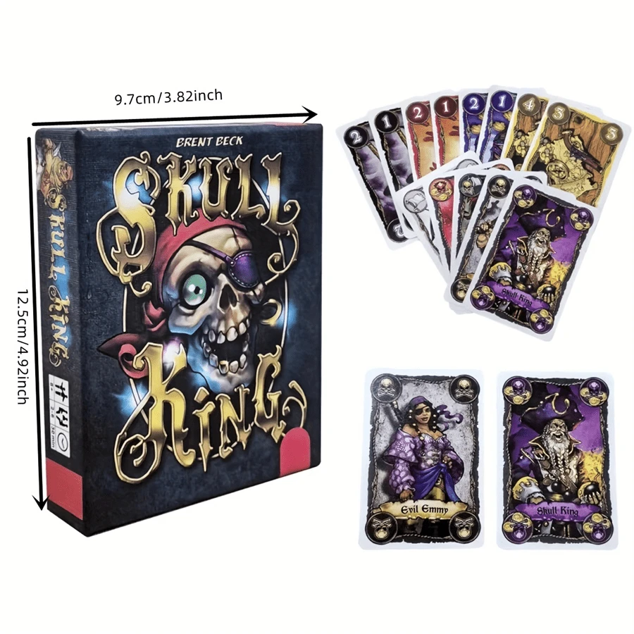 Kull King Skull King Ultimate Pirate Trick Game Party Board Game Cover ...
