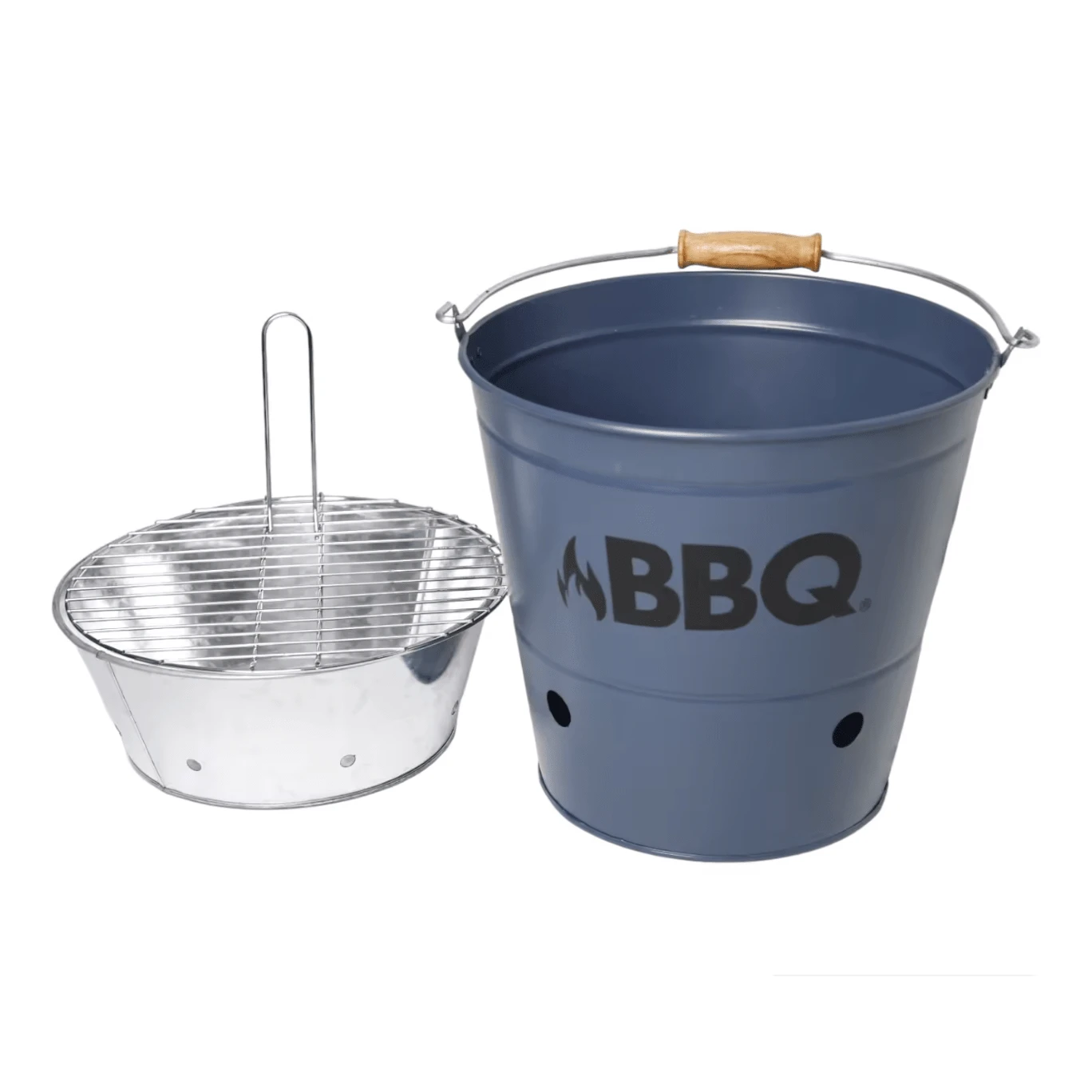 Barbecue Portable en Baril – Grill de Jardin et de Pique-Nique en Acier ...