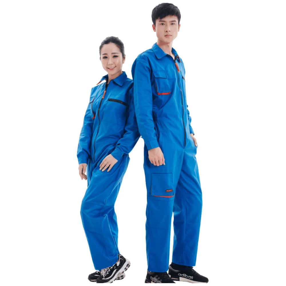 2024 New Work Overall Uniform Men Women Working Coveralls Welding Suit ...