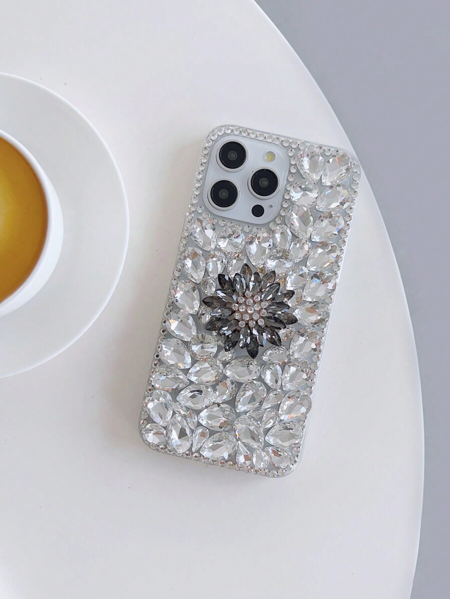 Luxury Fully Rhinestone Phone Case With Compatible With IPhone 16 Pro ...
