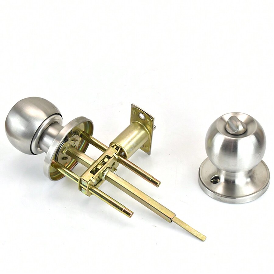 High Quality Round Knob Door Lock Set - Key Access, Adjustable Latch ...