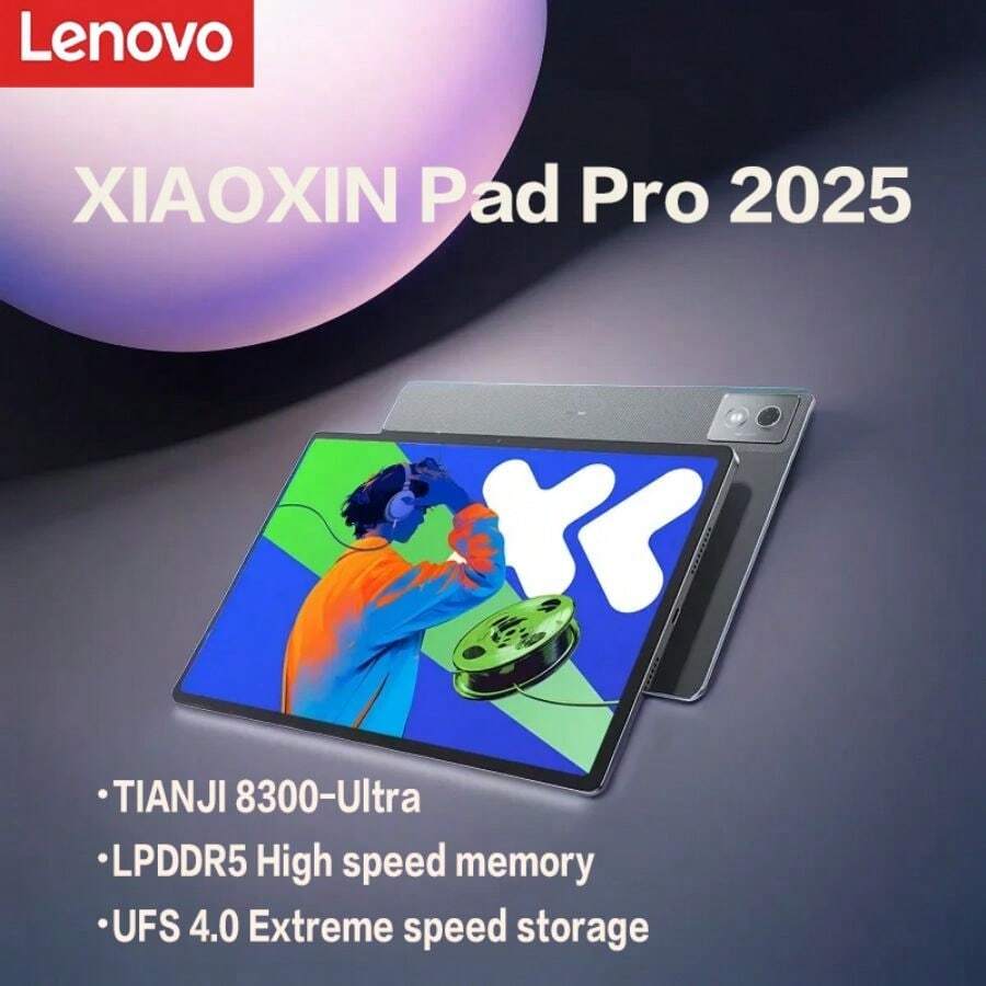 lenovo Tableta Xiaoxin Pad Pro 12.7 2025 con Dimensity 8300, resolución 2.9k, tasa de ...