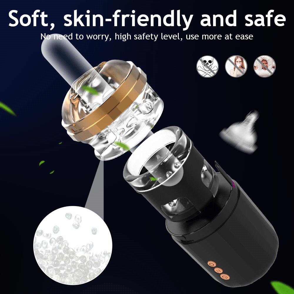 3d Realistic Textured Automatic Sucking Male Masturbator 10 Vibration