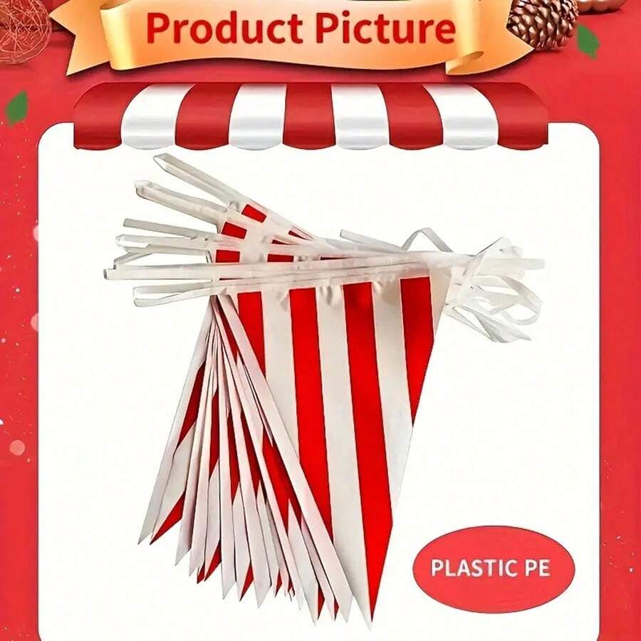 30*45CM Size 48 Flags30 Meter Red And White Triangle Flag, Circus ...