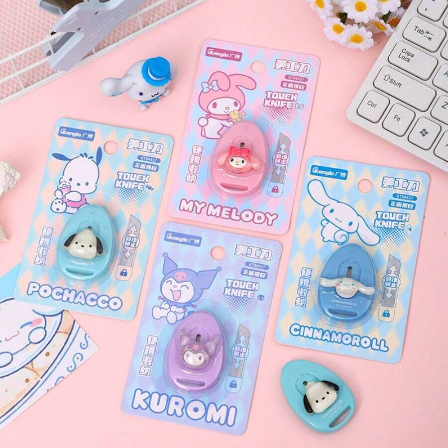 Sanrio Sanrio Mini Utility Knife Cartoon Resin Patch Knife High ...