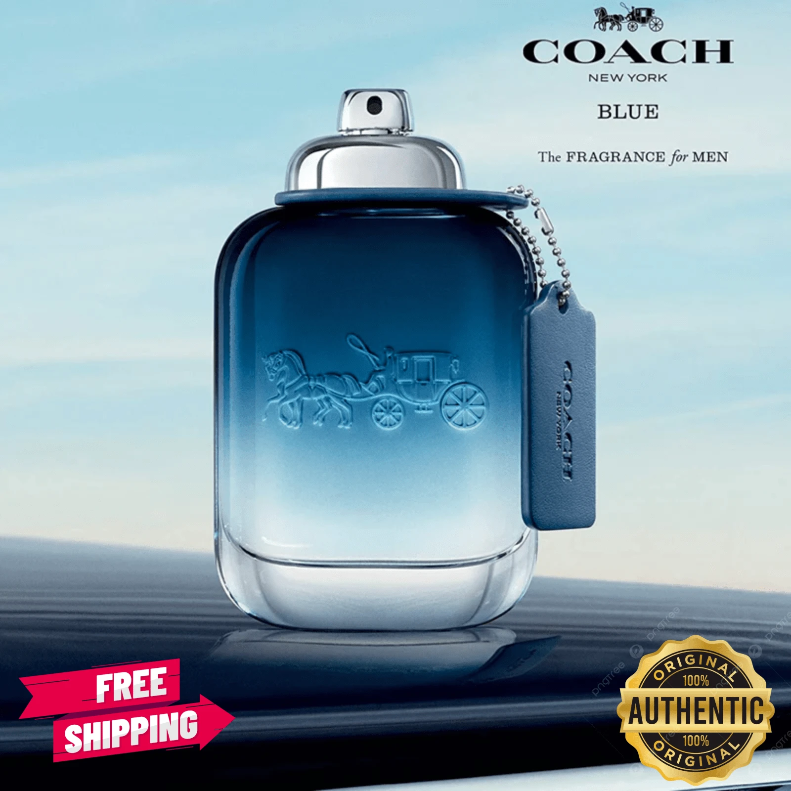 Coach Blue Fragrance For Men Cologne Eau De Toilette 1.3oz/ 40ml - Top ...