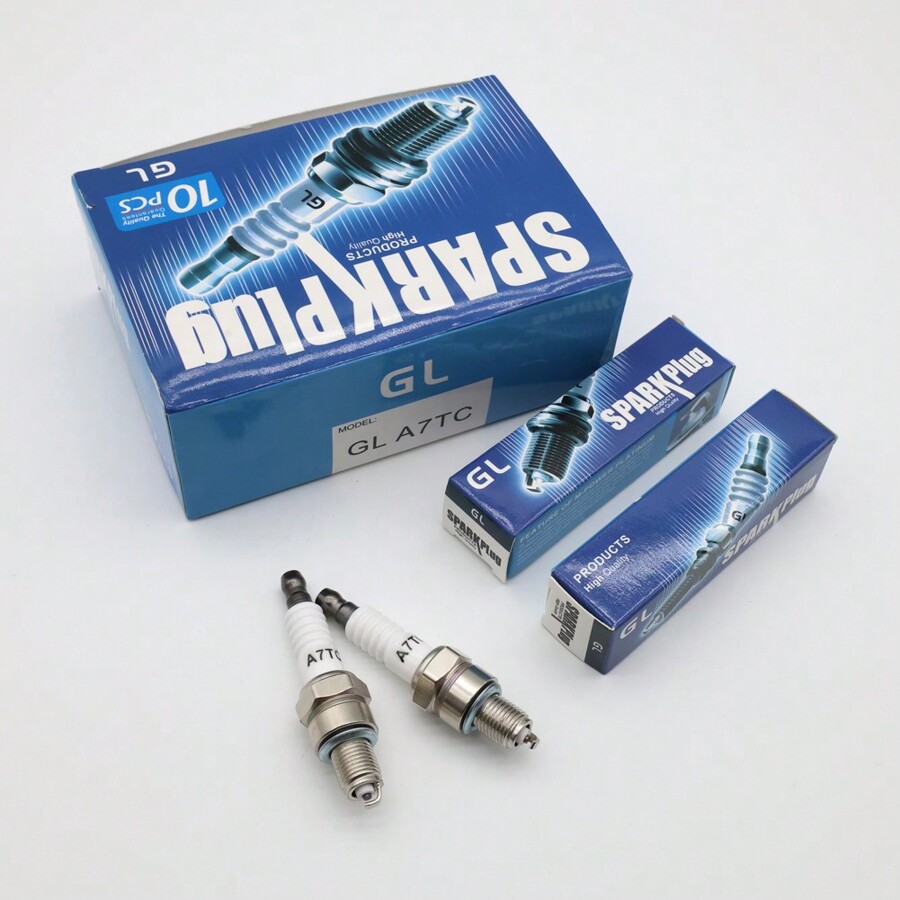 Spark Plug F7TC For GX120 GX160 GX200 GX240 GX270 GX340 GX390 Generator Lawnmower Tractor ...