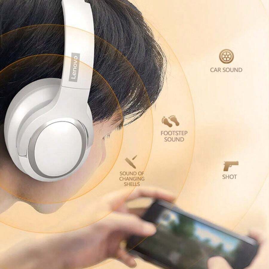 lenovo ThinkPlus TH40 Stereo bezprzewodowe słuchawki Bluetooth ...