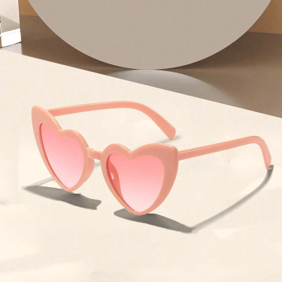Gafas de mujer de moda con efecto en forma de corazón, que cambian de ...