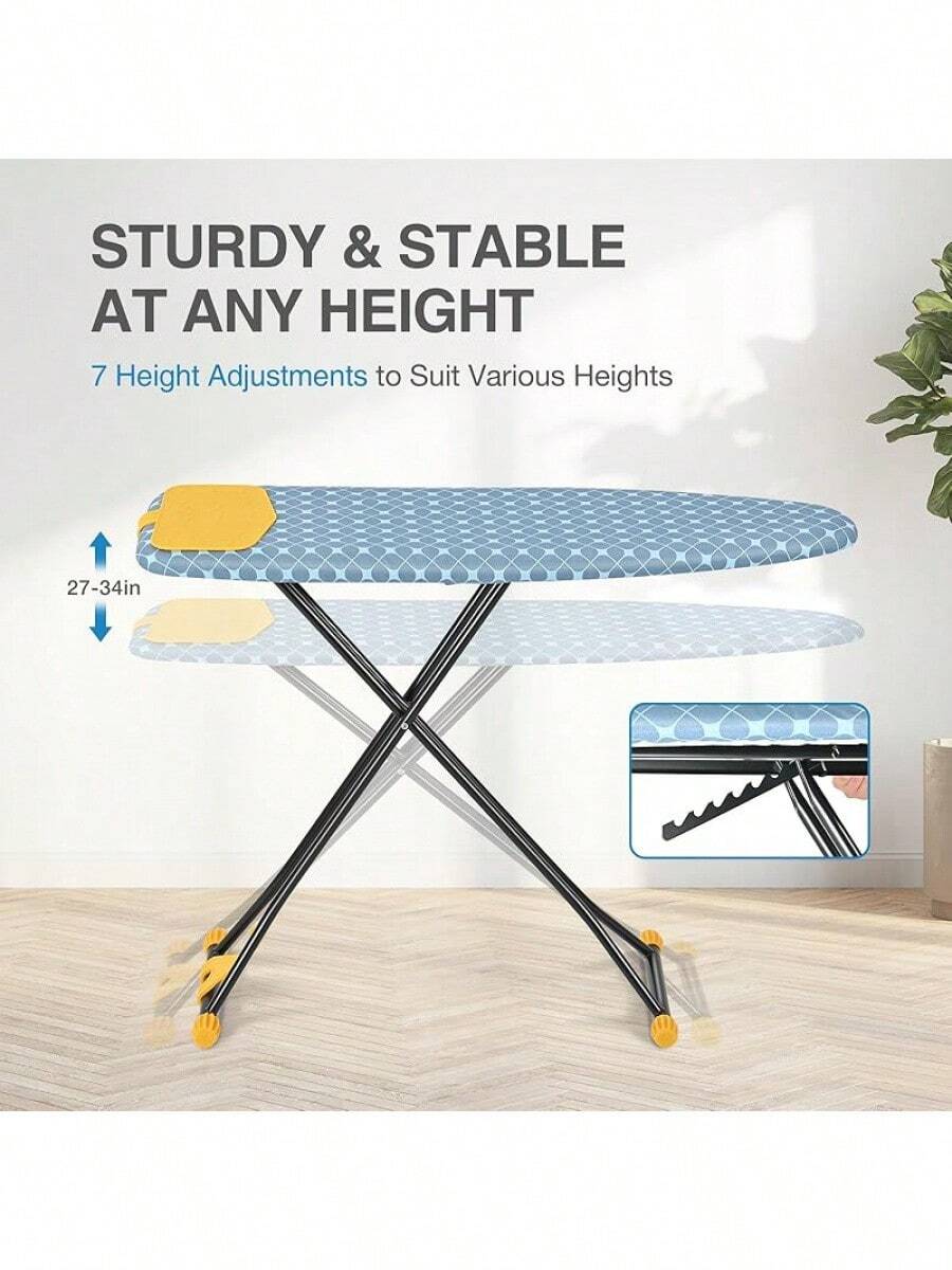 Ironing Board With Ironing Stand, Compact And Space-Saving Ironing ...