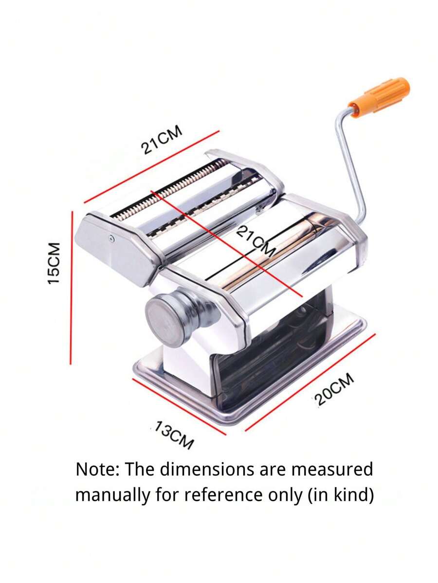 Manual Pasta Maker Hand Crank Noodle Machine Aluminium Alloy Home-Made ...