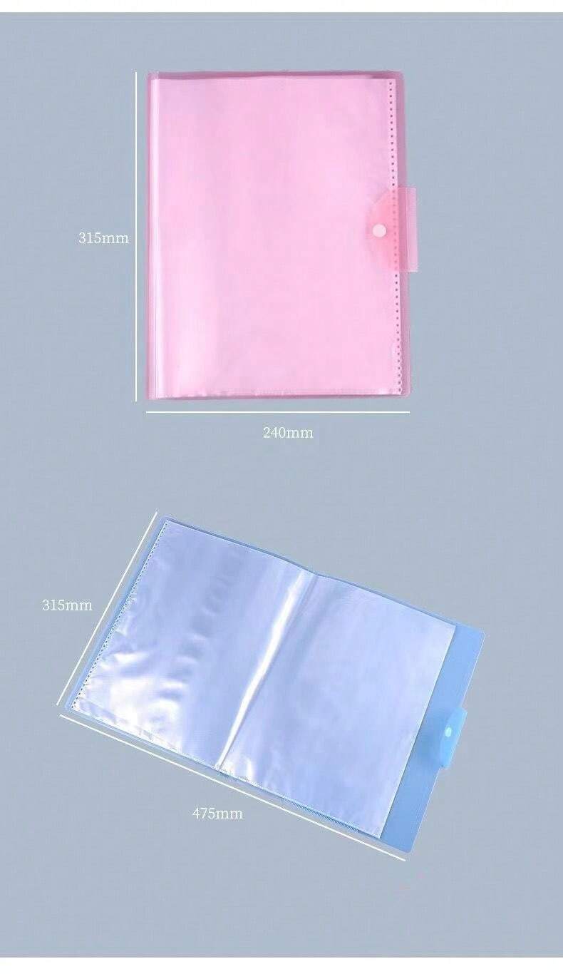 One Pack A3 Test Paper Classification Storage Bag Document Bag ...