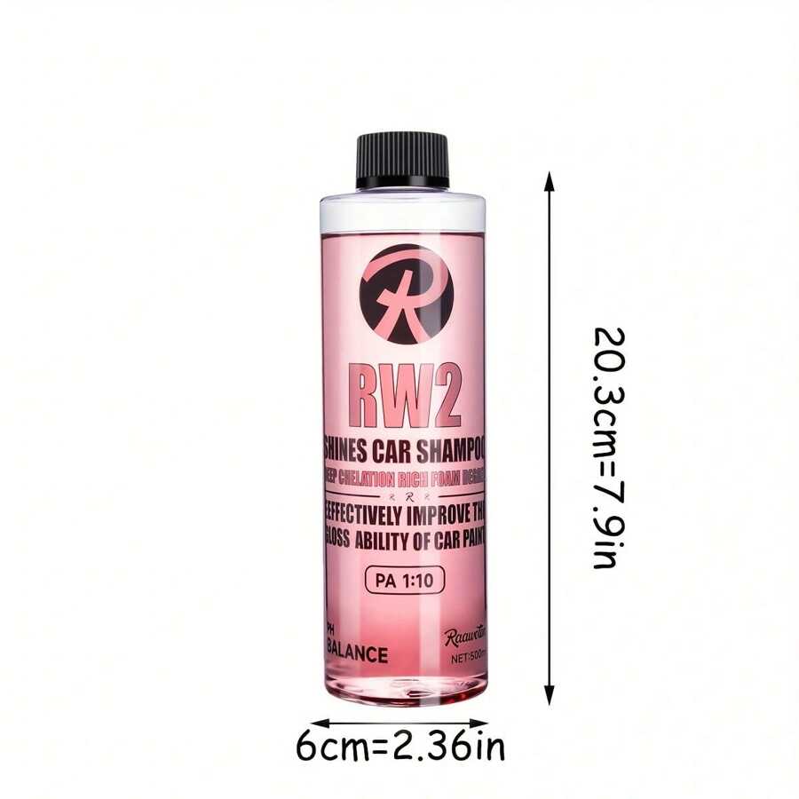 High Foam Car Wash Soap 2000ml (67.6 Oz) 4 Pack, Grape Scent, Super ...