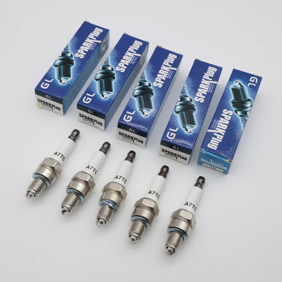 Spark Plug F7TC For GX120 GX160 GX200 GX240 GX270 GX340 GX390 Generator Lawnmower Tractor ...