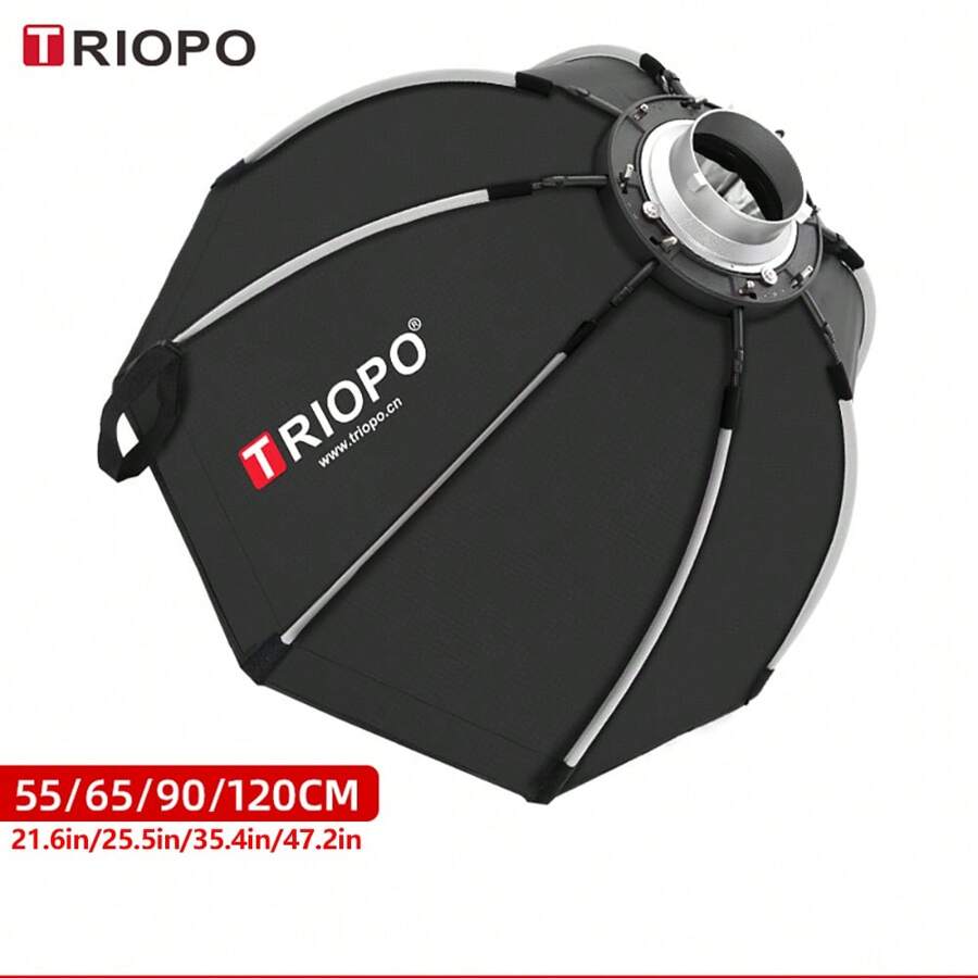 Triopo Softbox Octogonal Triopo K2 90cm Speedlite Baofeng para ...