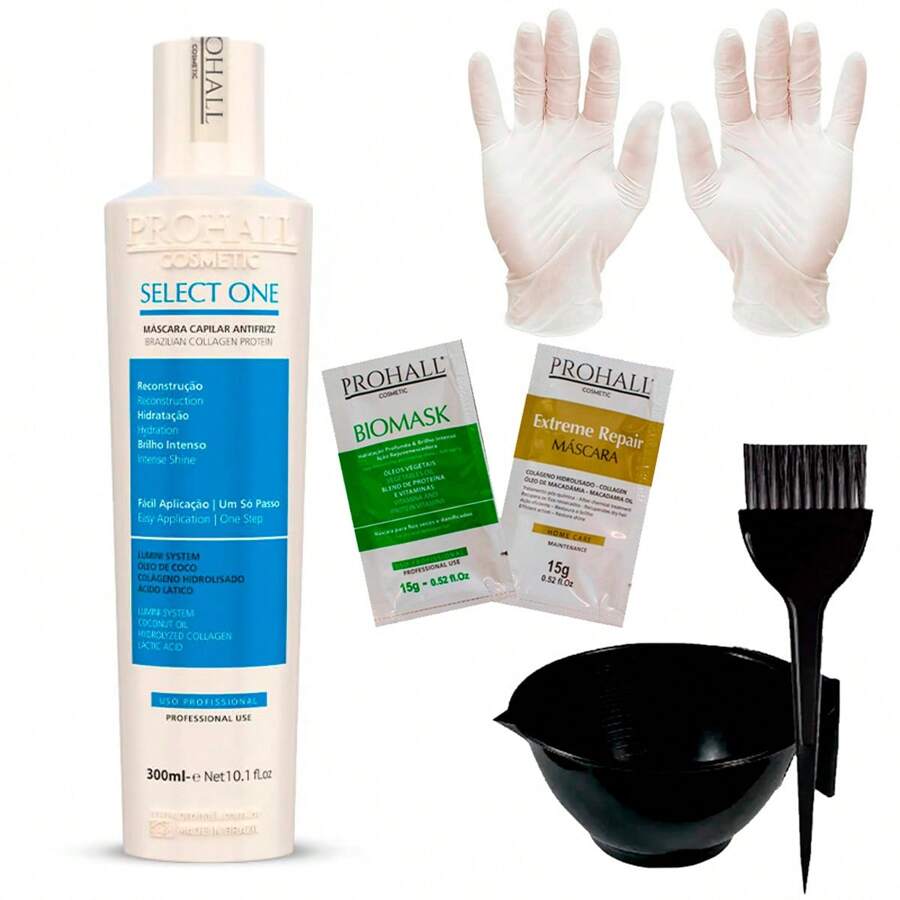 Select One Prohall Original 300ml + Bowl/Brush/Gloves/Sachets | SHEIN ...
