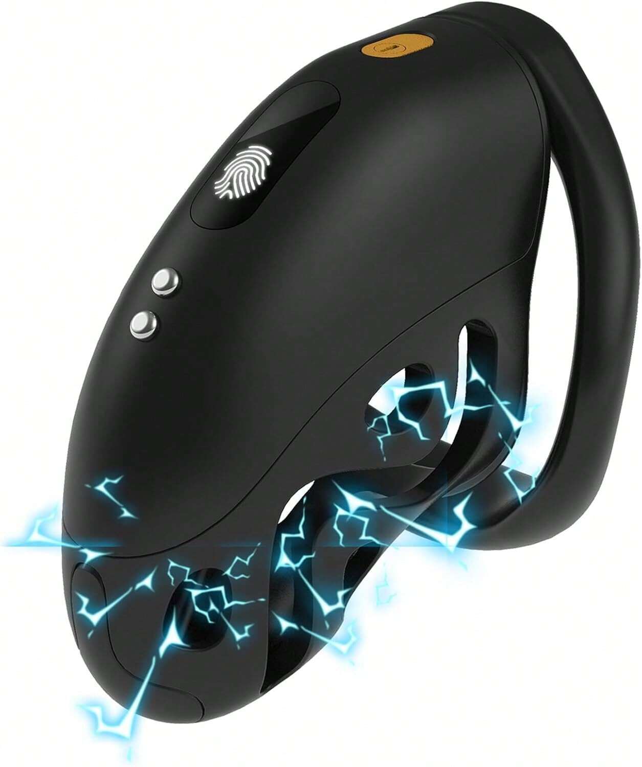 Electric Shock Chastity Device Cock Cage For Men,With 6 E-Stim ...