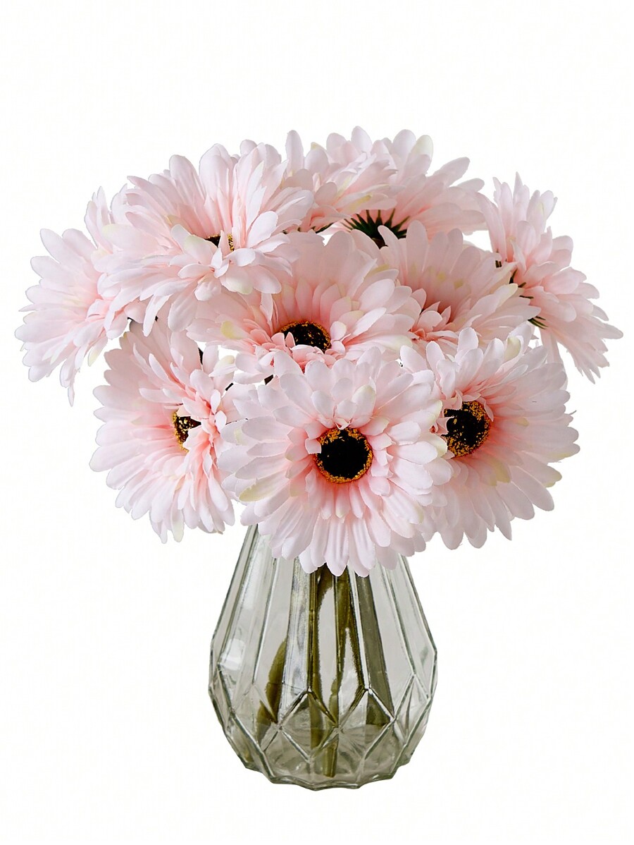 2pcs/6pcs Artificial African Daisies Flowers African Daisy Silk Flowers ...