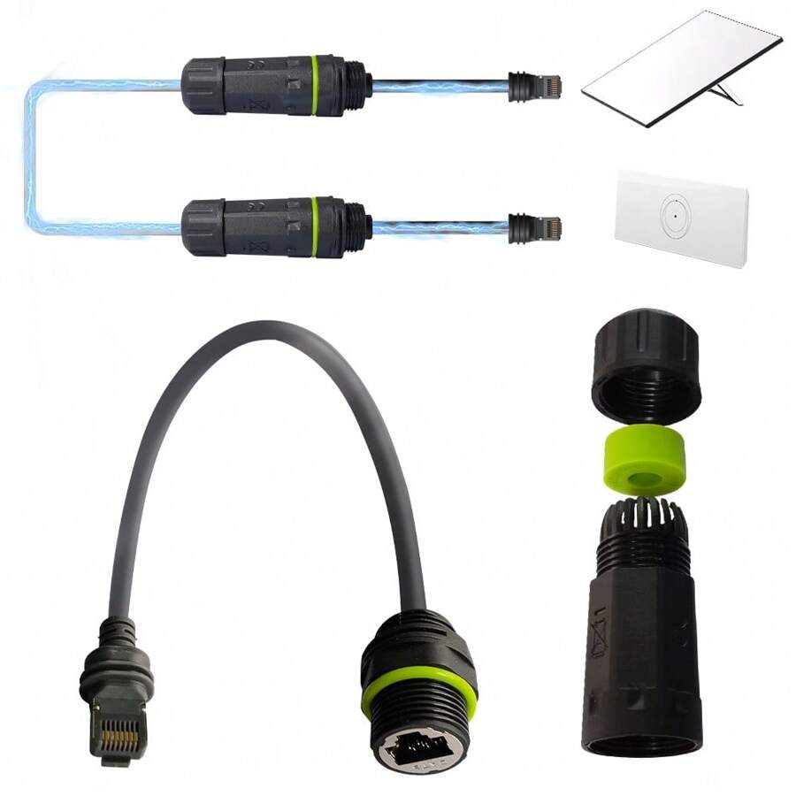 Starlink Ethernet Adapter Gen 3/Mini, Starlink Cable 1.64FT With RJ45 ...