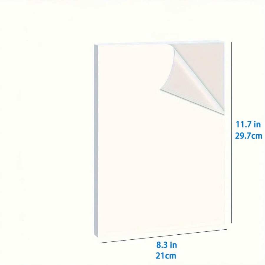 190G 20 Blatt fortschrittliches RC selbstklebendes Fotopapier hochglänzend Aufkleberpapier für ...