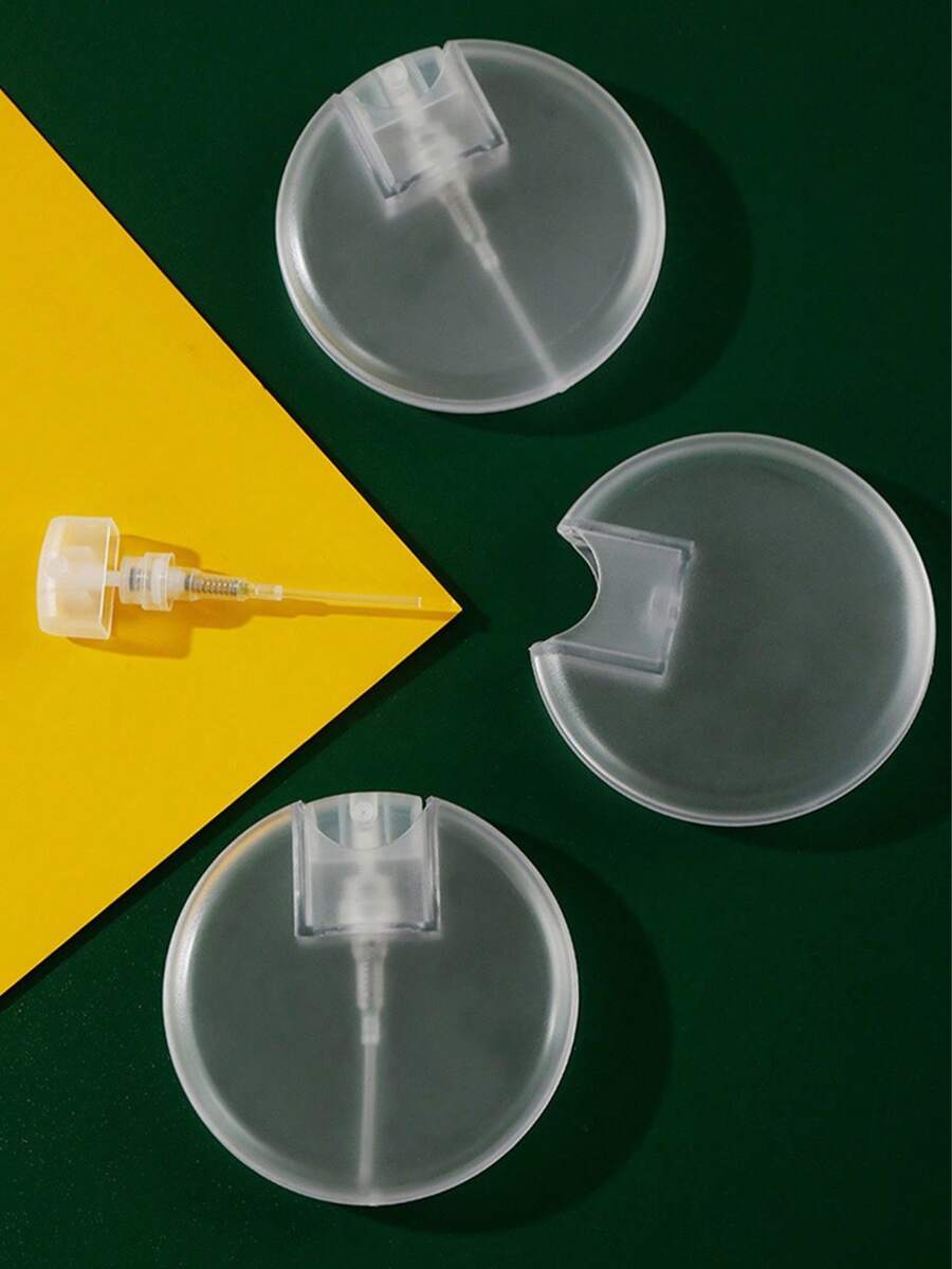 1pc Round Card Spray Bottle, Portable Travel Hydration Card Oral Push ...