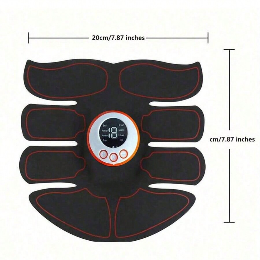 EMS Abdominal Muscle Stimulator Fitness ABS Arm Training Patches Muscle ...