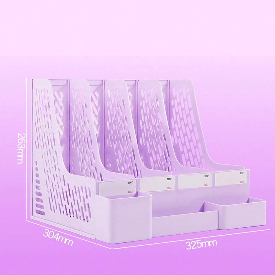 Maundy Desk File Organizer Rack, Multi-Layer Simple Multipurpose ...