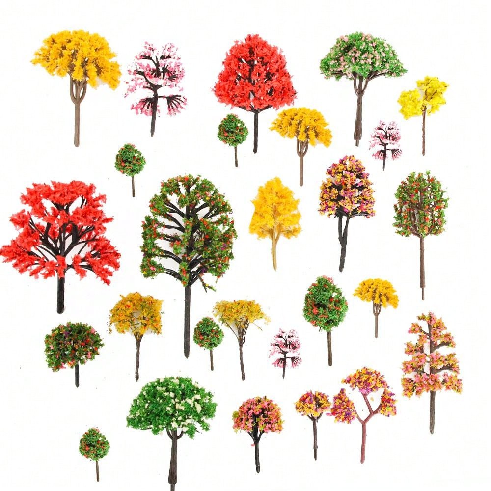 30G Polvo de árbol en miniatura de simulación, polvo de terreno, hierba para modelado de escenas ...