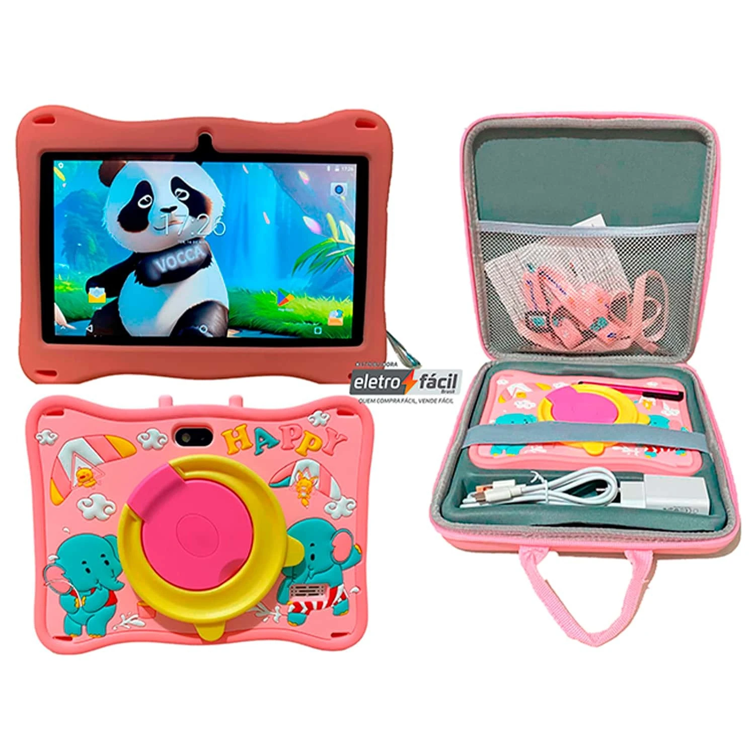 Children's Tablet Android 13 4ram 64gb Wi-Fi 4G/5G Play Store In Maleta ...