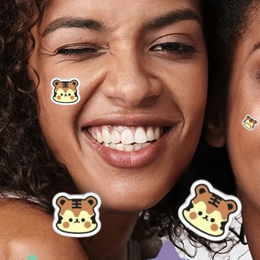 24pcs Cartoon Cute Sweet DIY Stickers, Super Sweet Stickers, DIY ...