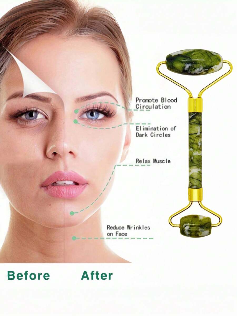 1/3/7/11pcs/Set Jade Roller & Gua Sha Set, Facial Roller Massager With ...