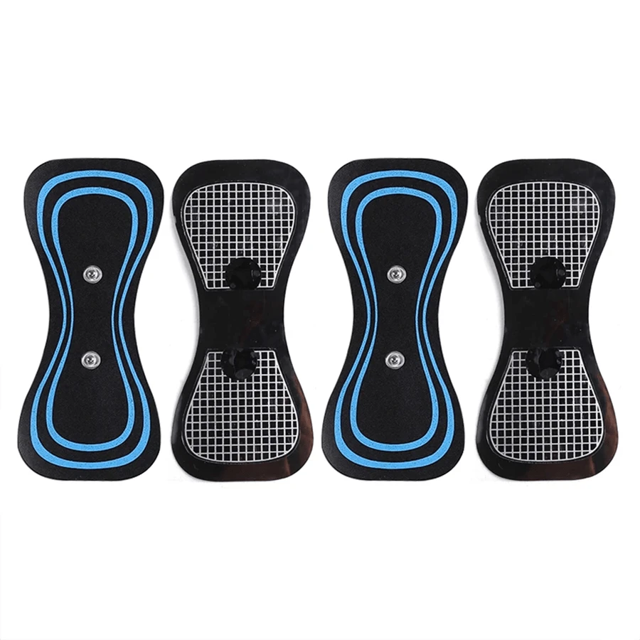 10pcsset Portable Mini Electric Neck And Back Massager Replacement 8288